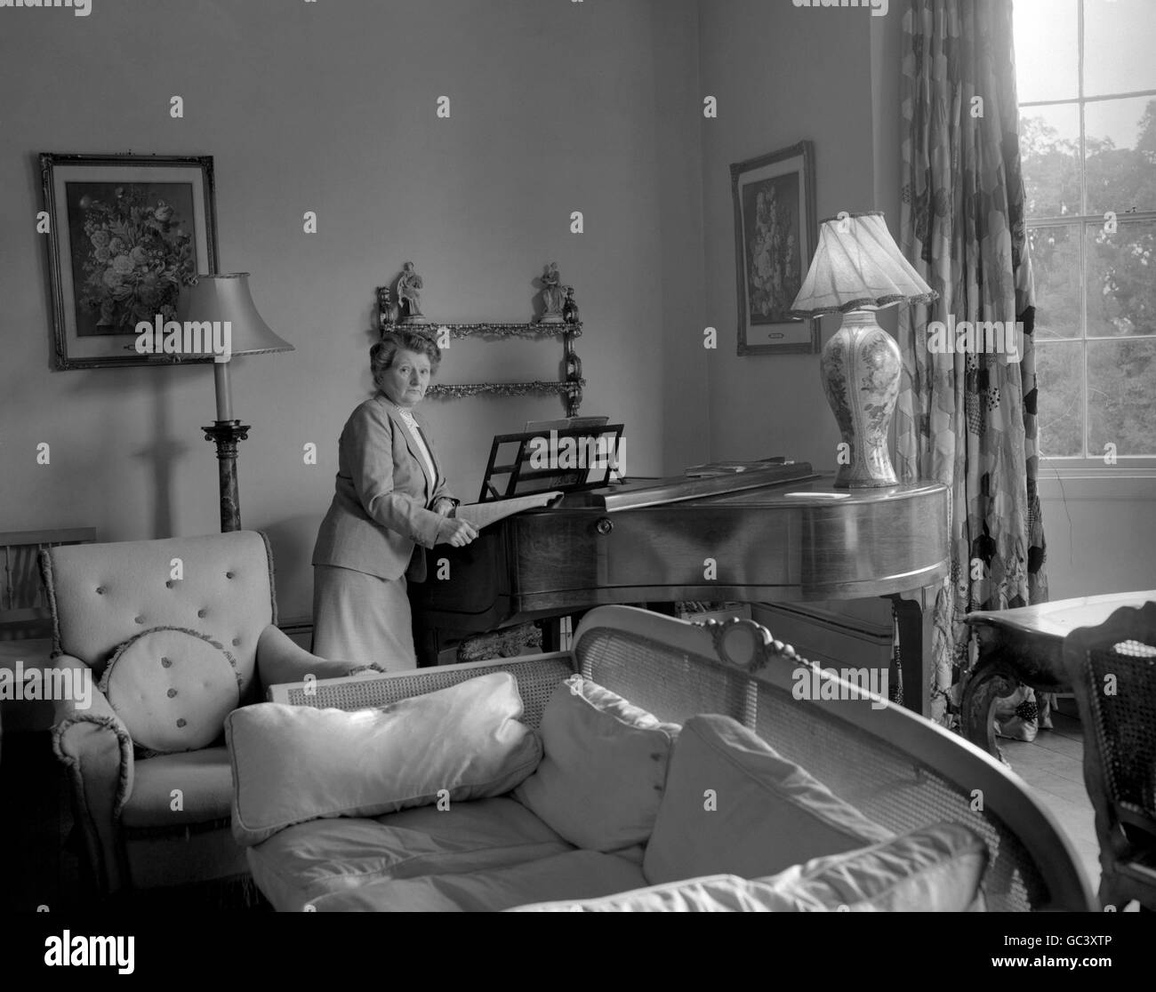 Photographed at her Georgian home, Winkfield Place, near Windsor, is ...