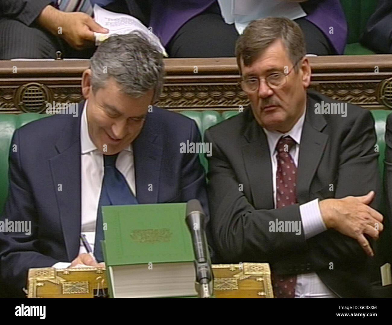 Brown statement on troops in Afghanistan and Pakistan Stock Photo - Alamy