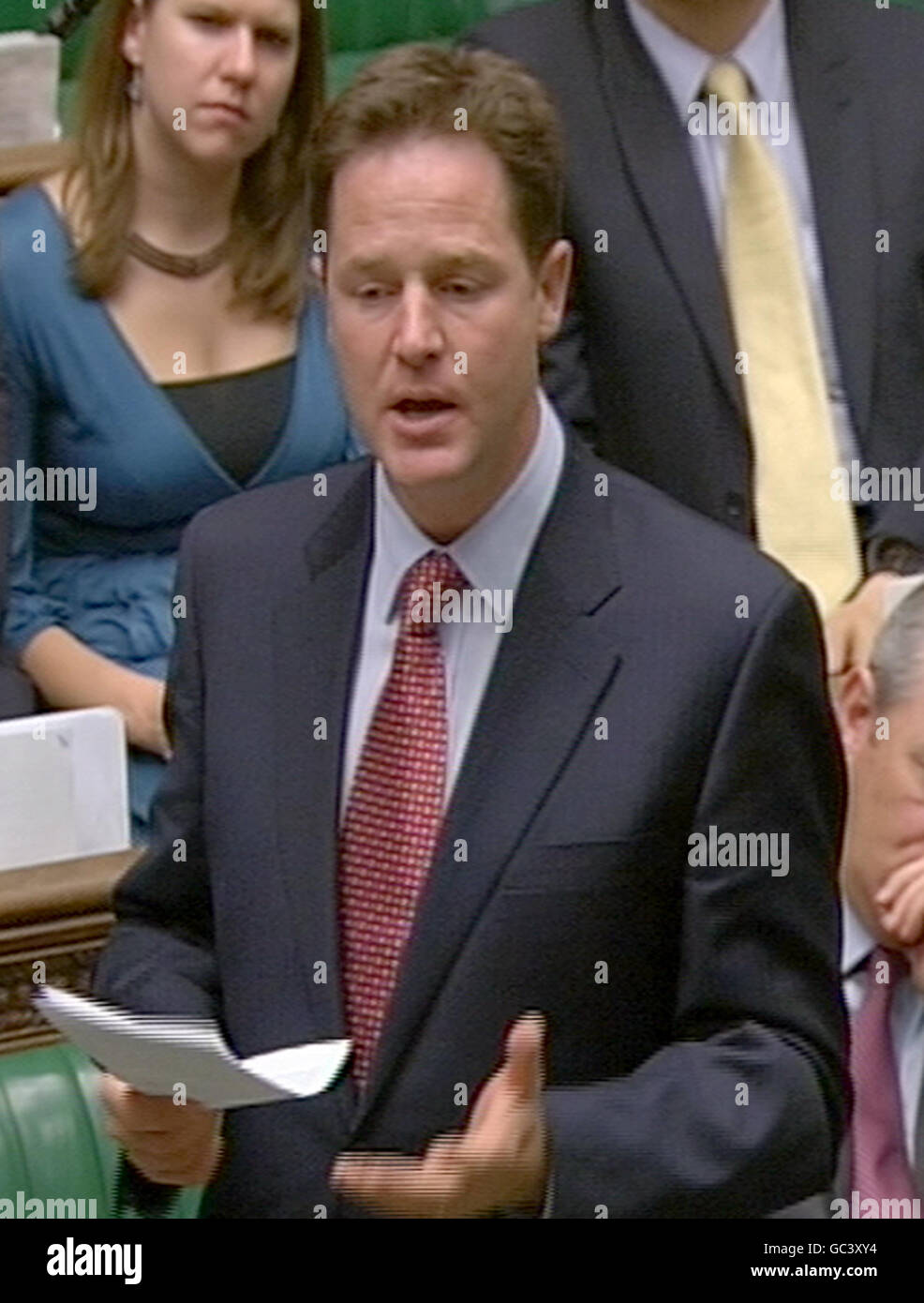 Brown statement on troops in Afghanistan and Pakistan Stock Photo - Alamy