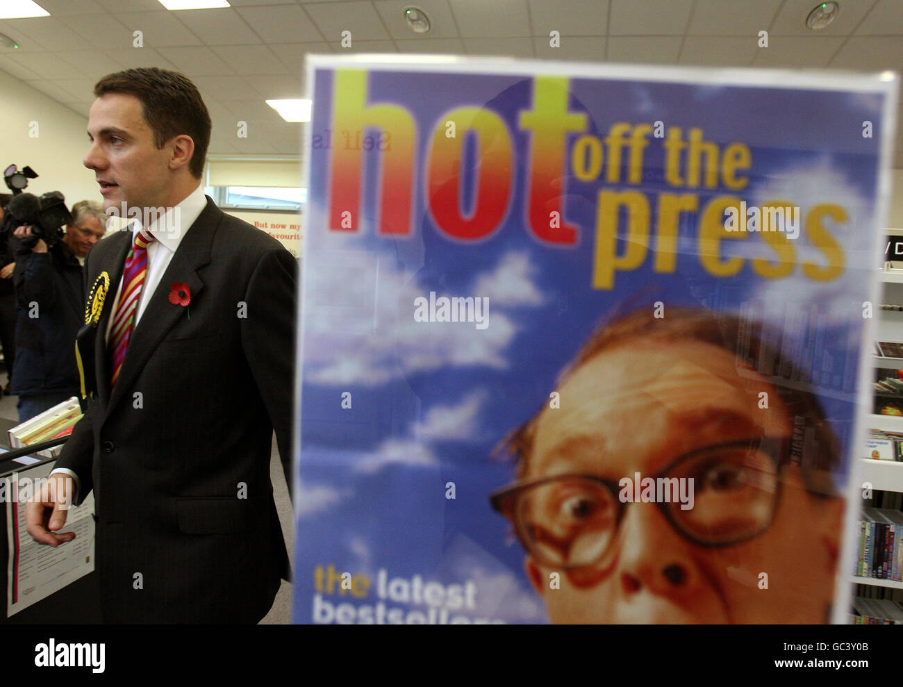 SNP candidate David Kerr at the Milton Community Campus where he was ...