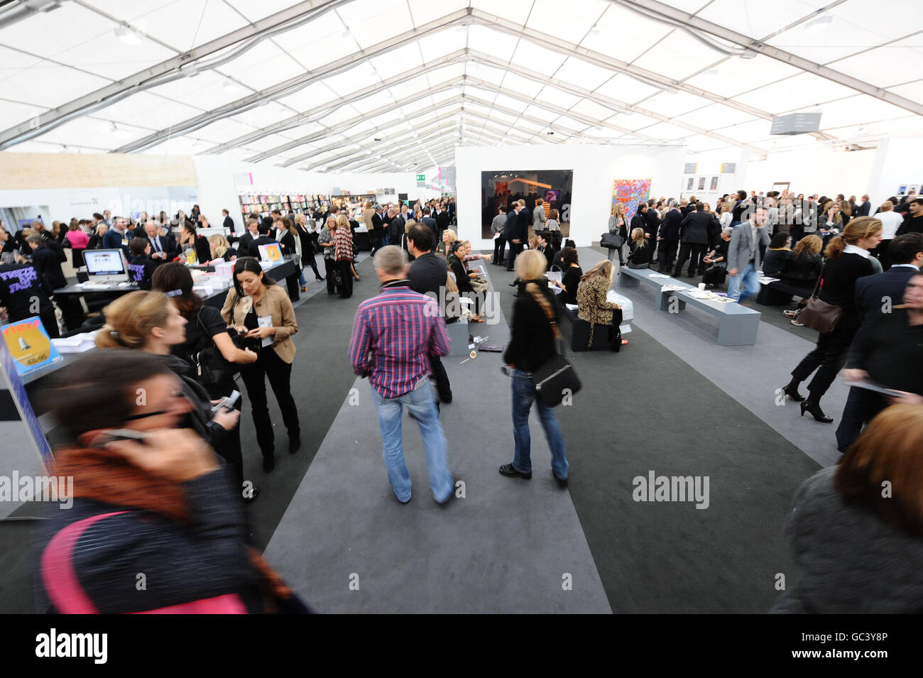 Frieze Art Fair - London Stock Photo - Alamy