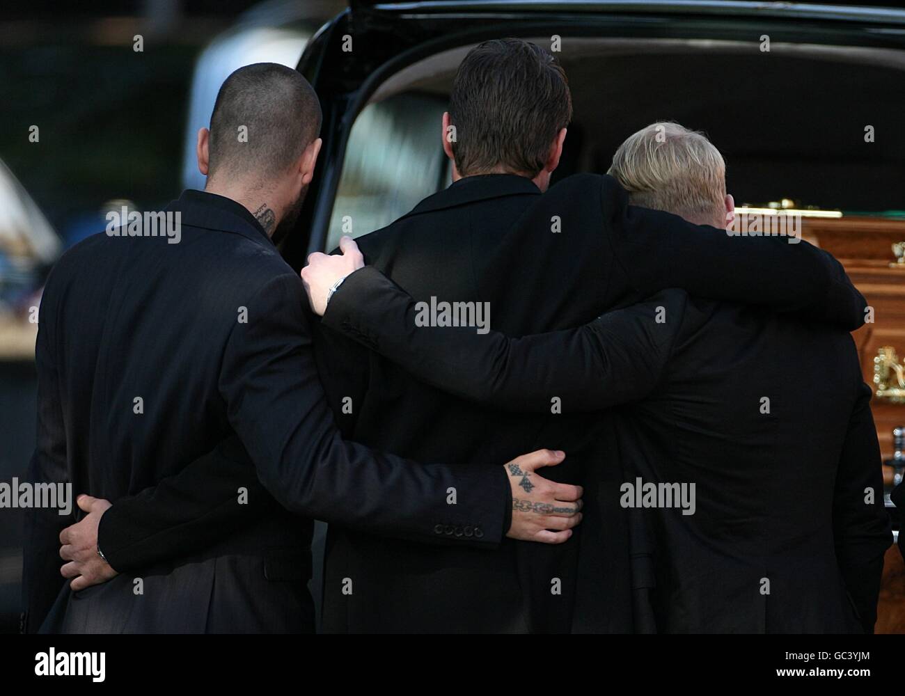Stephen Gately funeral Stock Photo - Alamy