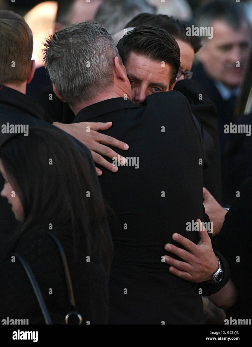 Stephen Gately funeral Stock Photo - Alamy