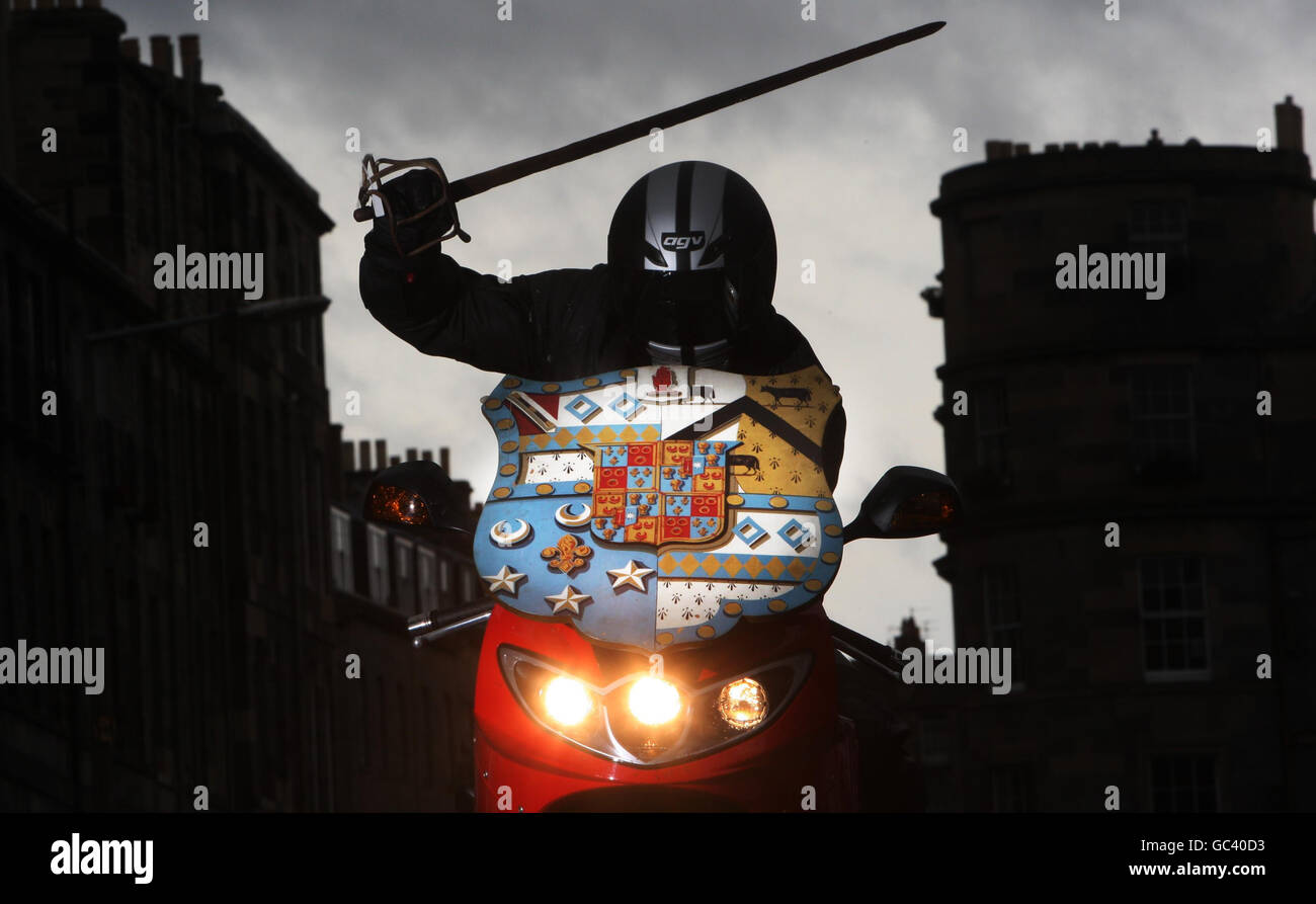 Old shields for auction Stock Photo - Alamy