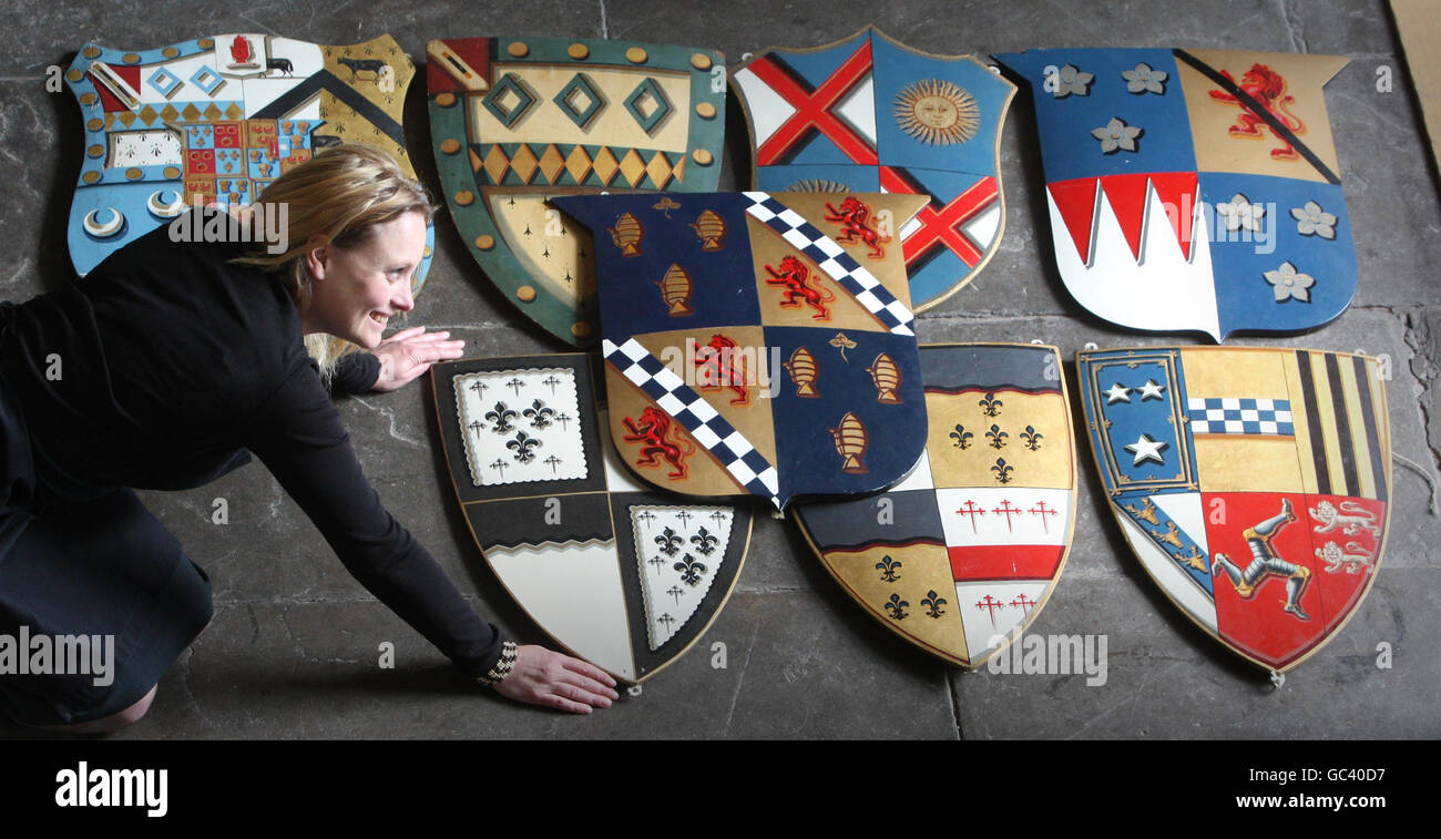 Old shields hi-res stock photography and images - Alamy