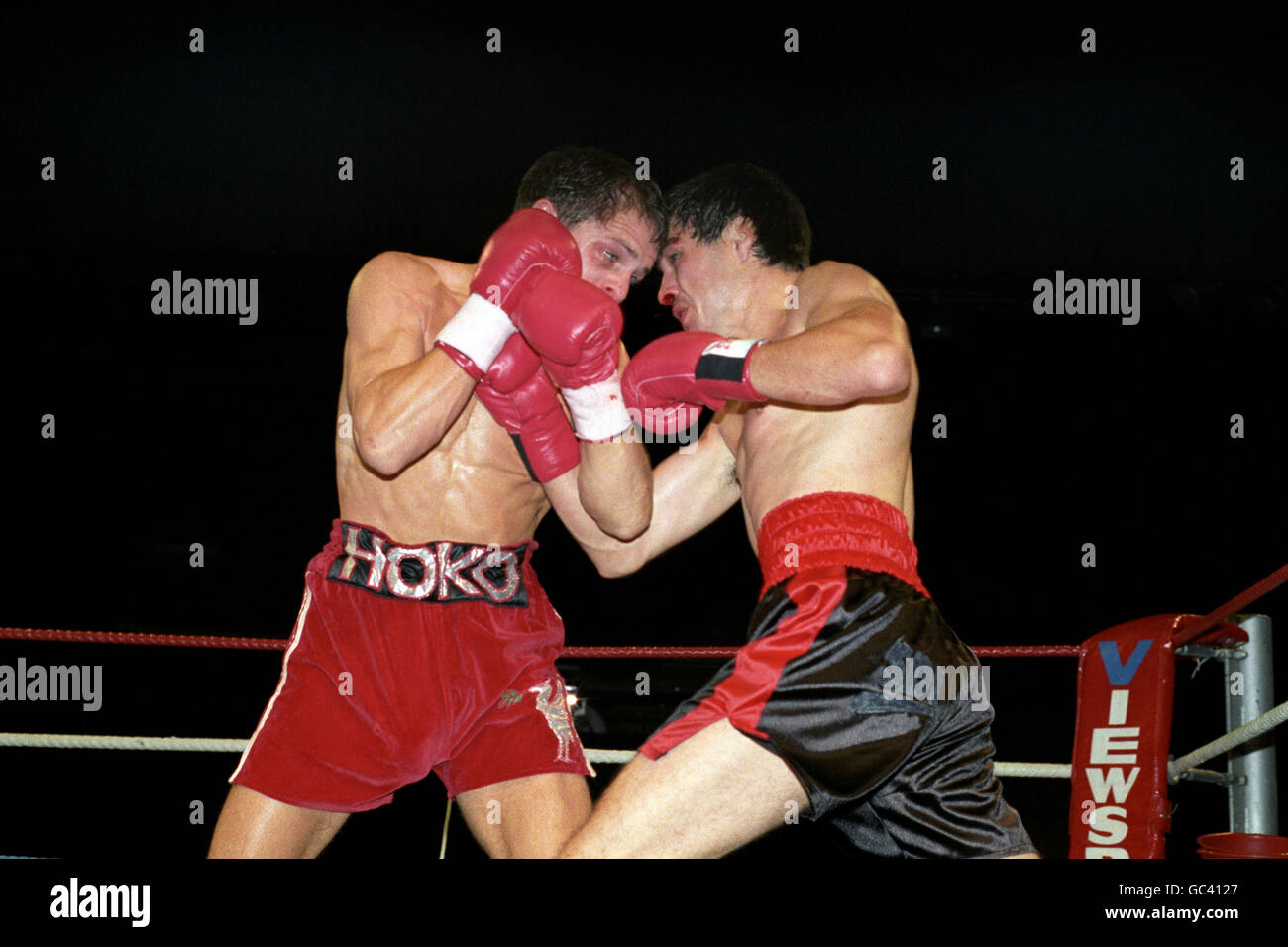 Boxing - Paul Hodkinson v Guy Bellehigue - EBU (European) featherweight ...