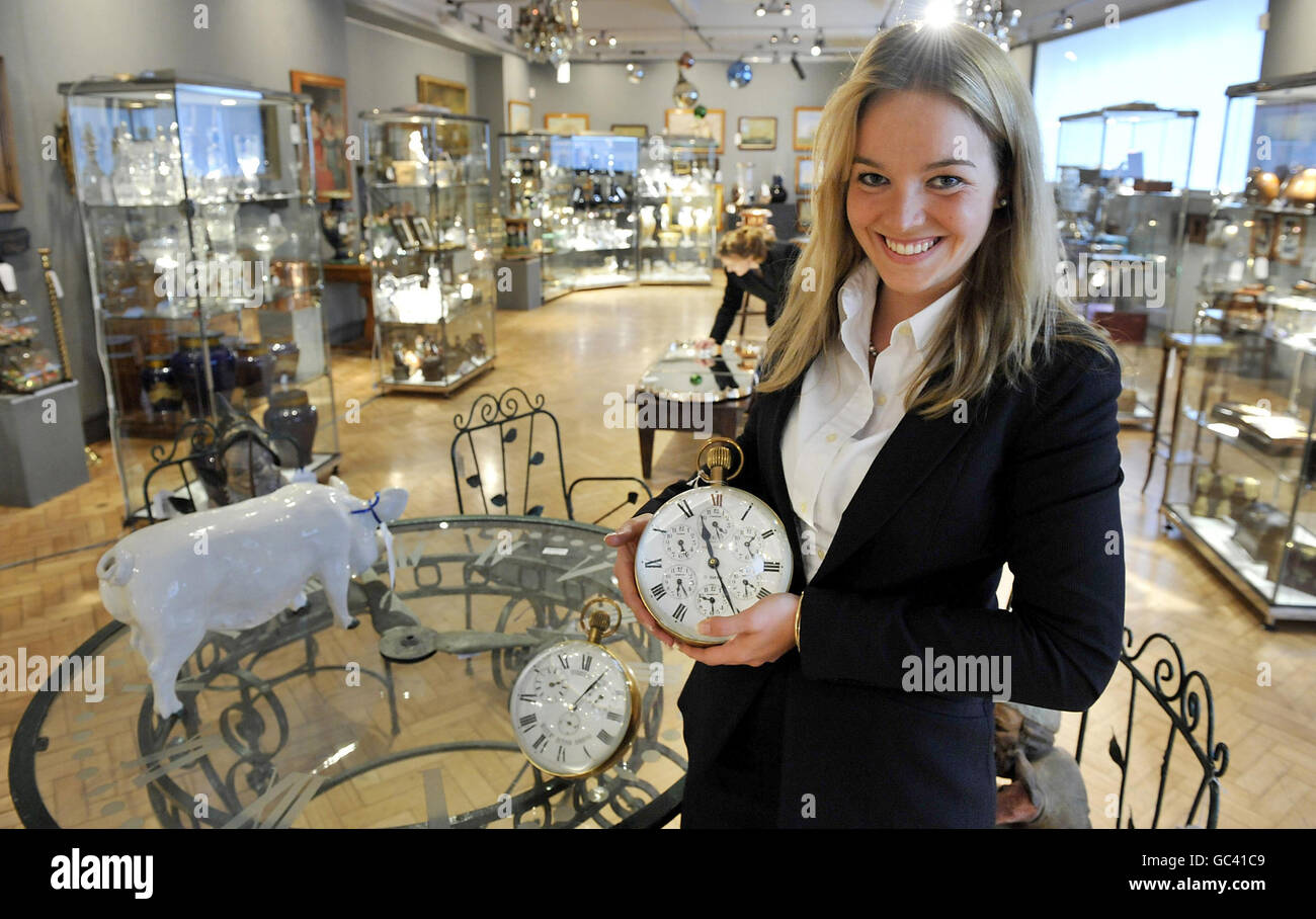 Severin Wunderman sale - Bonhams Stock Photo - Alamy