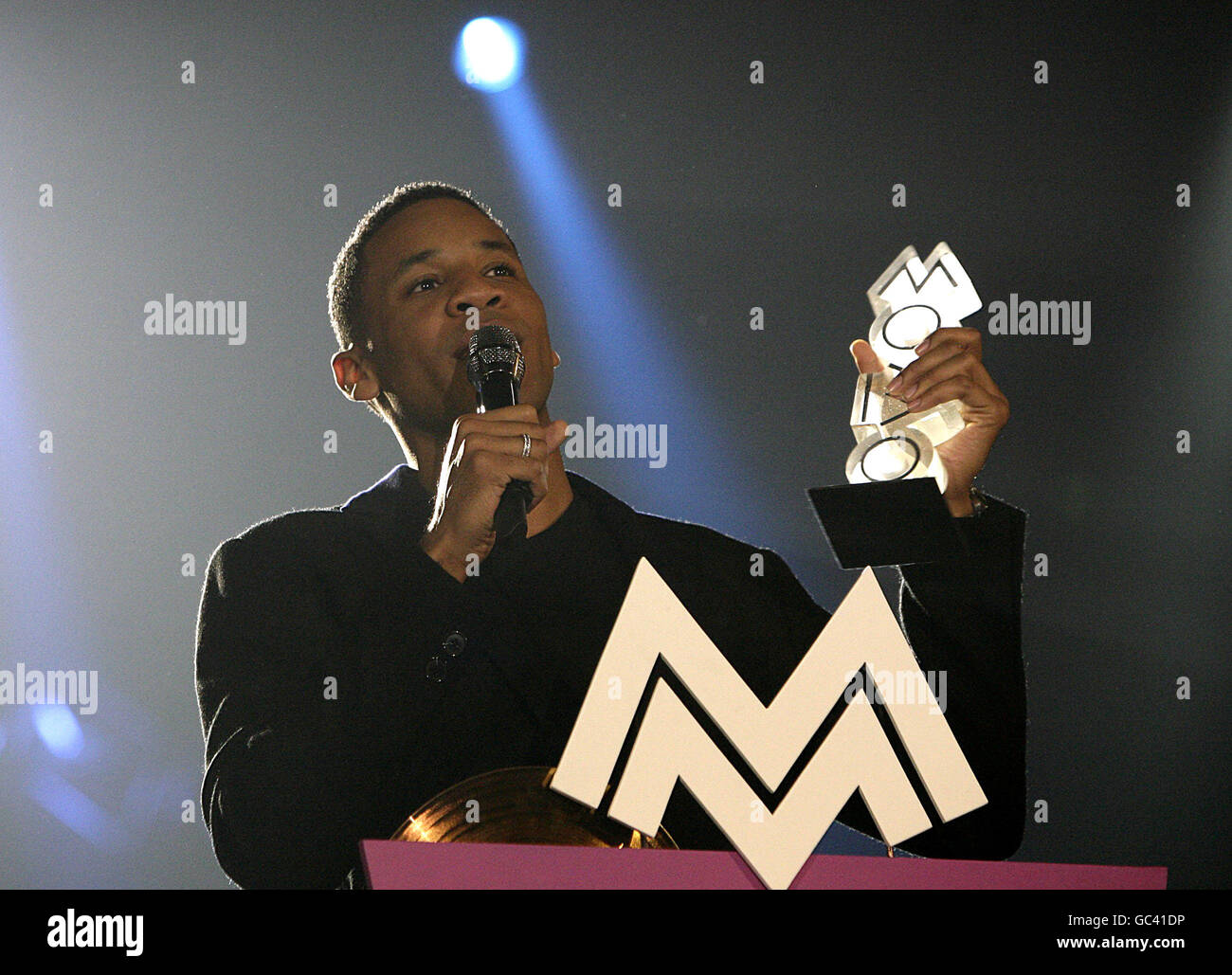 Reggie Yates at the 2009 MOBO awards at the SECC in Glasgow Stock Photo ...