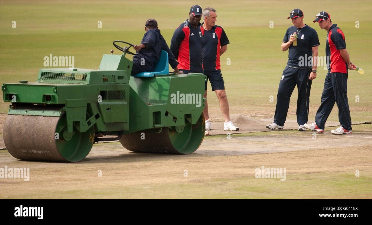 Cricket - England Nets Session - Centurion Cricket Ground Stock Photo ...
