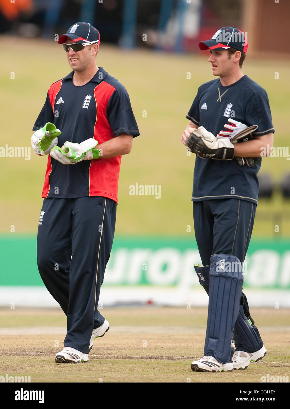 Cricket - England Nets Session - Centurion Cricket Ground Stock Photo ...
