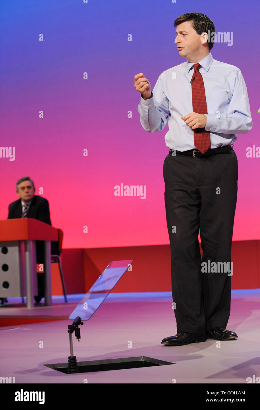 International Development Secretary Douglas Alexander addresses the ...