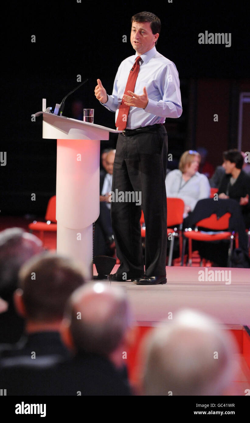 International Development Secretary Douglas Alexander addresses the ...
