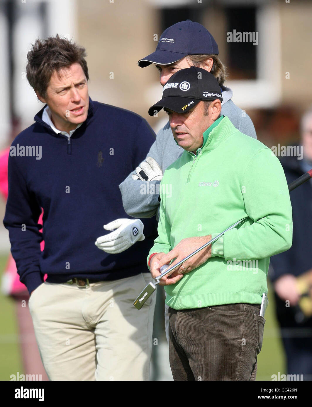 Kyle maclachlan hugh grant dunhill links championship carnoustie golf ...