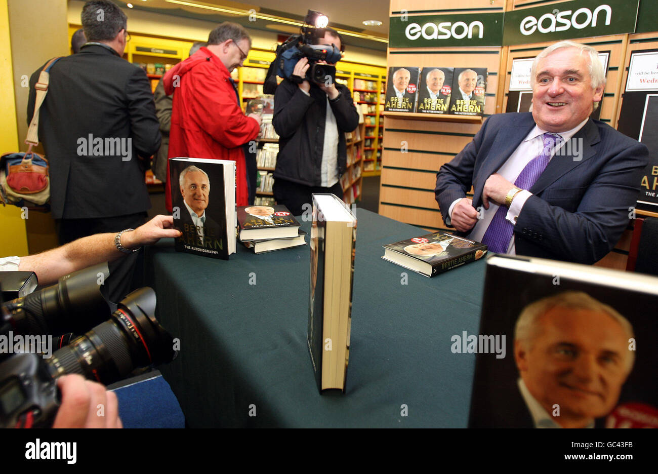 Bertie Ahern autobiography Stock Photo - Alamy