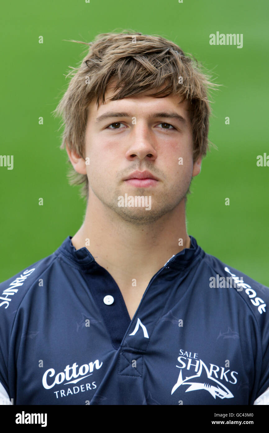 Rugby Union - Sale Sharks Photocall - Edgeley Park. David Tait, Sale ...