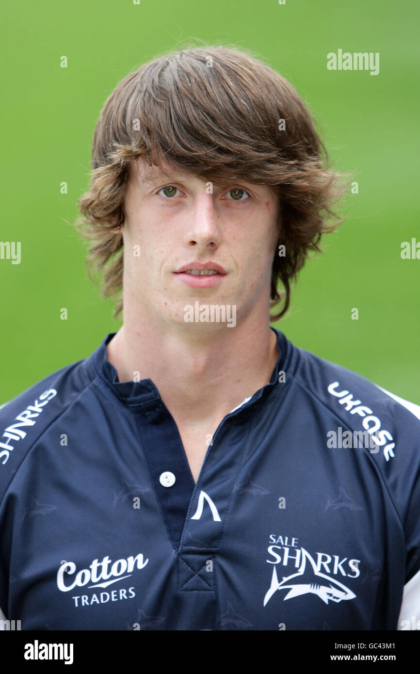 Rugby Union - Sale Sharks Photocall - Edgeley Park. James Gaskell, Sale ...