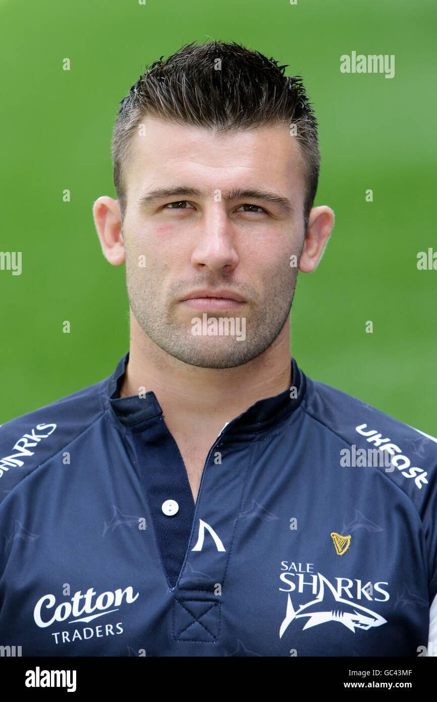 Rugby Union - Sale Sharks Photocall - Edgeley Park. Chris Bell, Sale ...