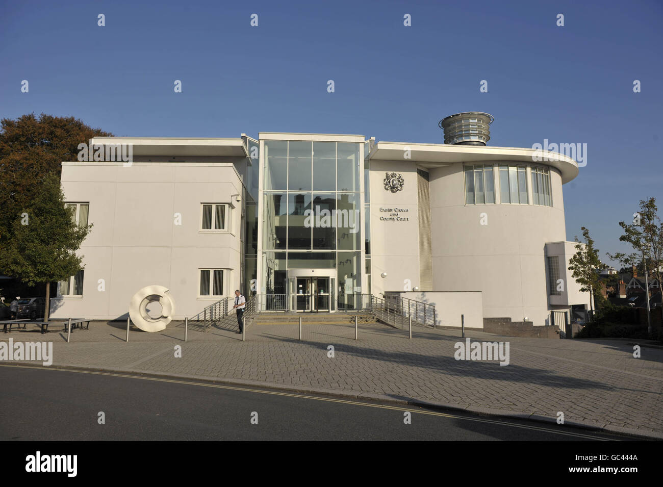 Exeter Crown and County Court Stock Photo - Alamy
