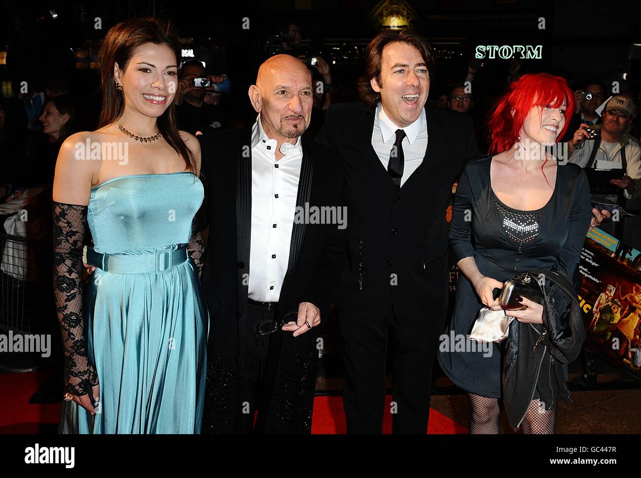 (from left to right)Actress Daniela Lavender, Ben Kingsley, Jonathan ...
