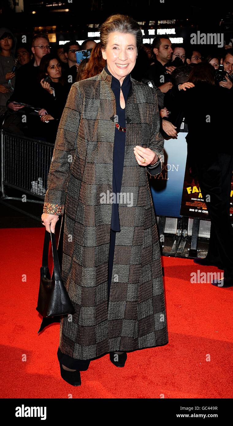 Felicity Dahl arrives for the world premiere of Fantastic Mr Fox during ...
