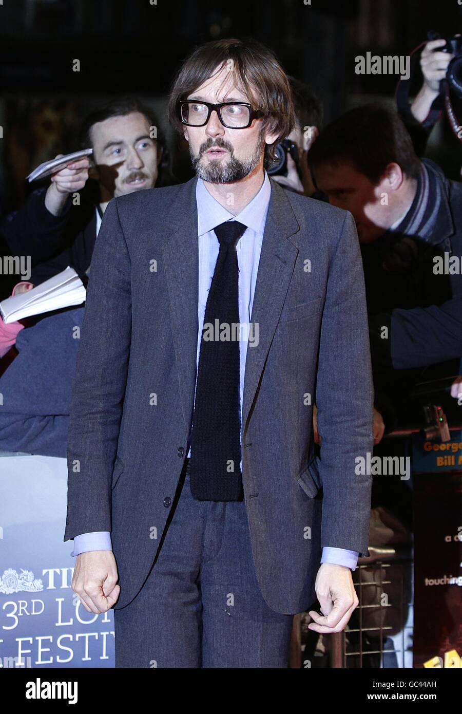 Jarvis Cocker arriving for the world premiere of Fantastic Mr Fox ...