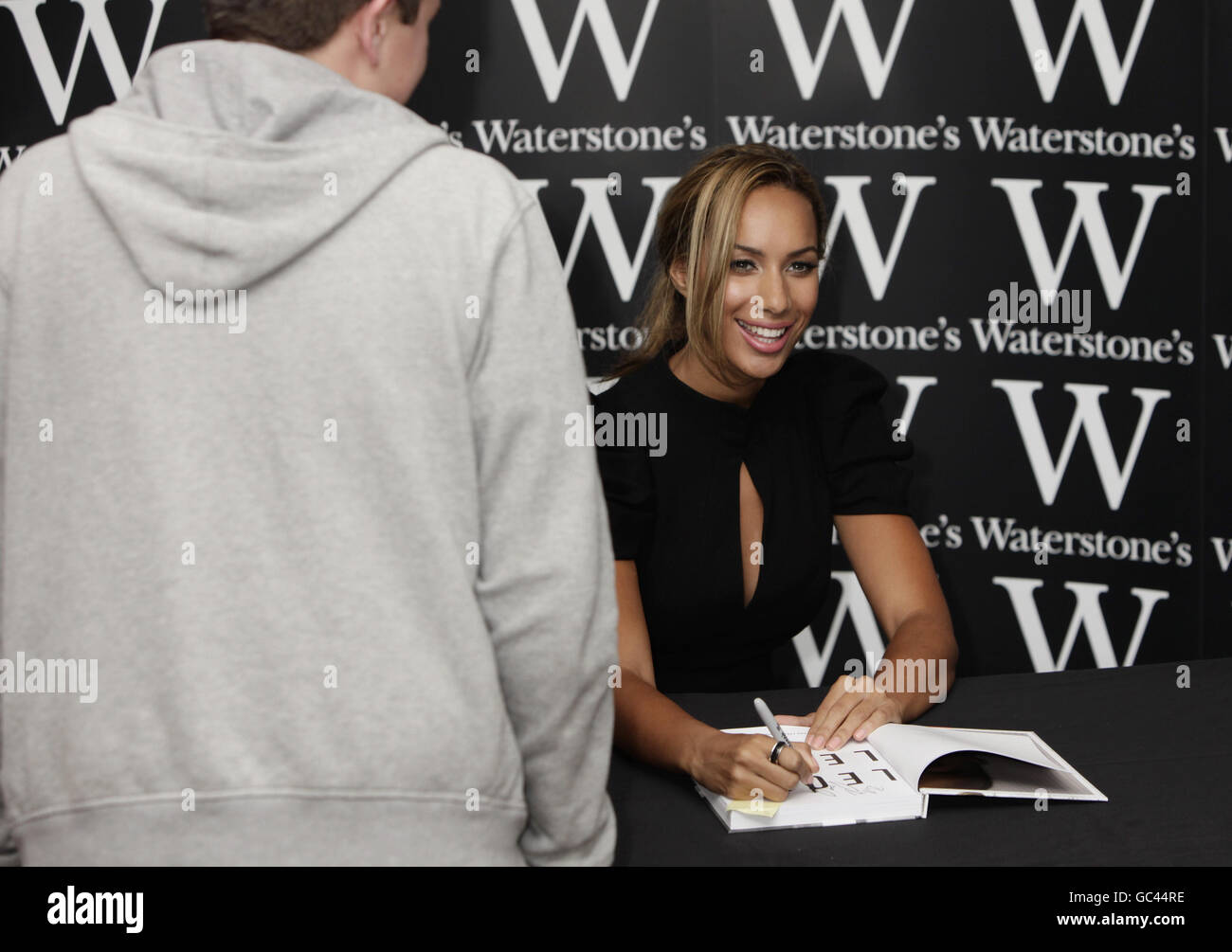 Leona Lewis during a signing session for her book 'Dreams', at ...