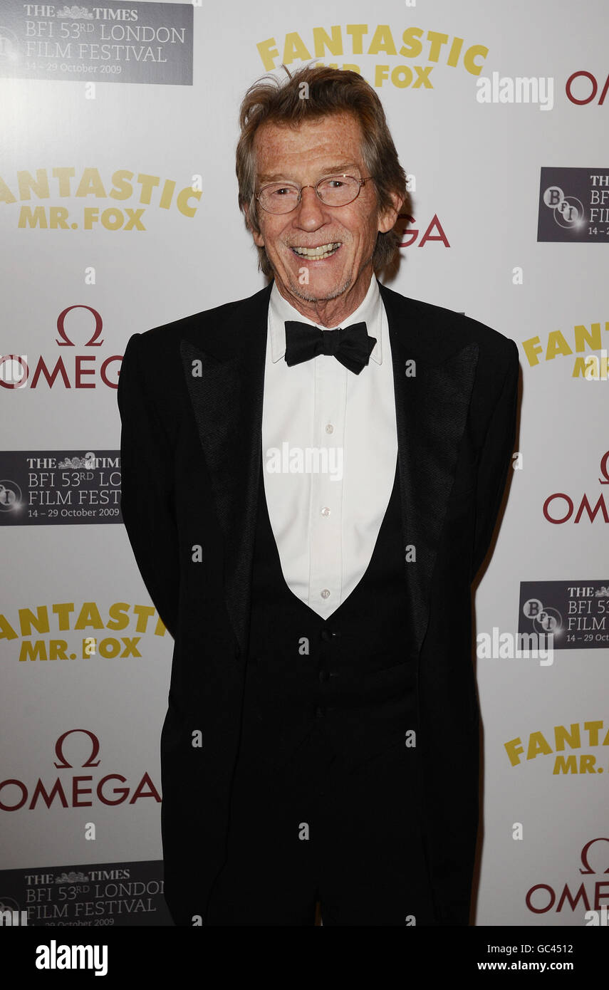 John hurt arrives aftershow party new film fantastic mr fox hi-res ...