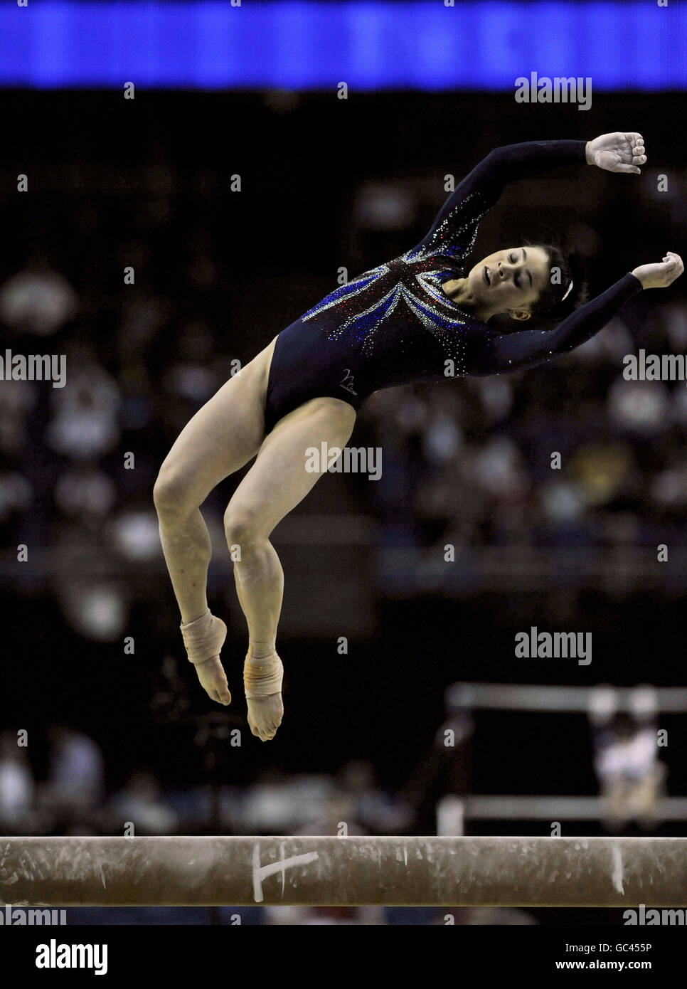 Great Britain's Marissa King on beam during the Gymnastics World Championships at the O2 Arena ...