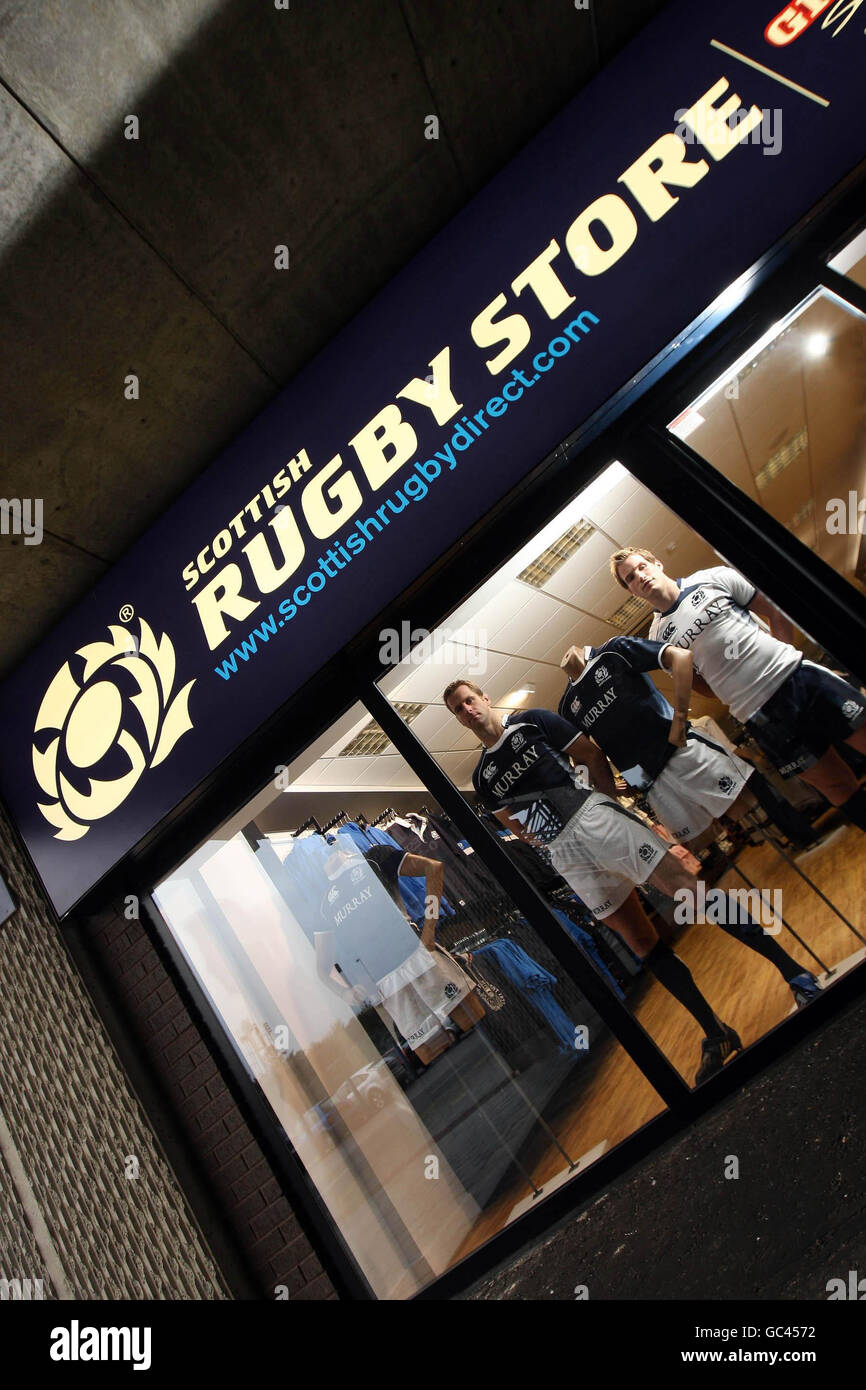 Rugby Union - SRU New Scotland Kit - Murrayfield Stock Photo - Alamy