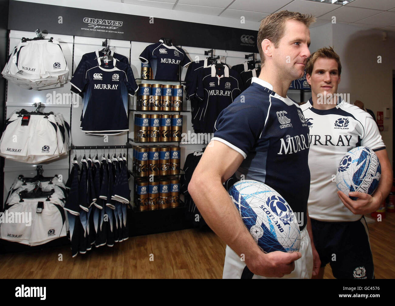 Rugby Union - SRU New Scotland Kit - Murrayfield Stock Photo - Alamy