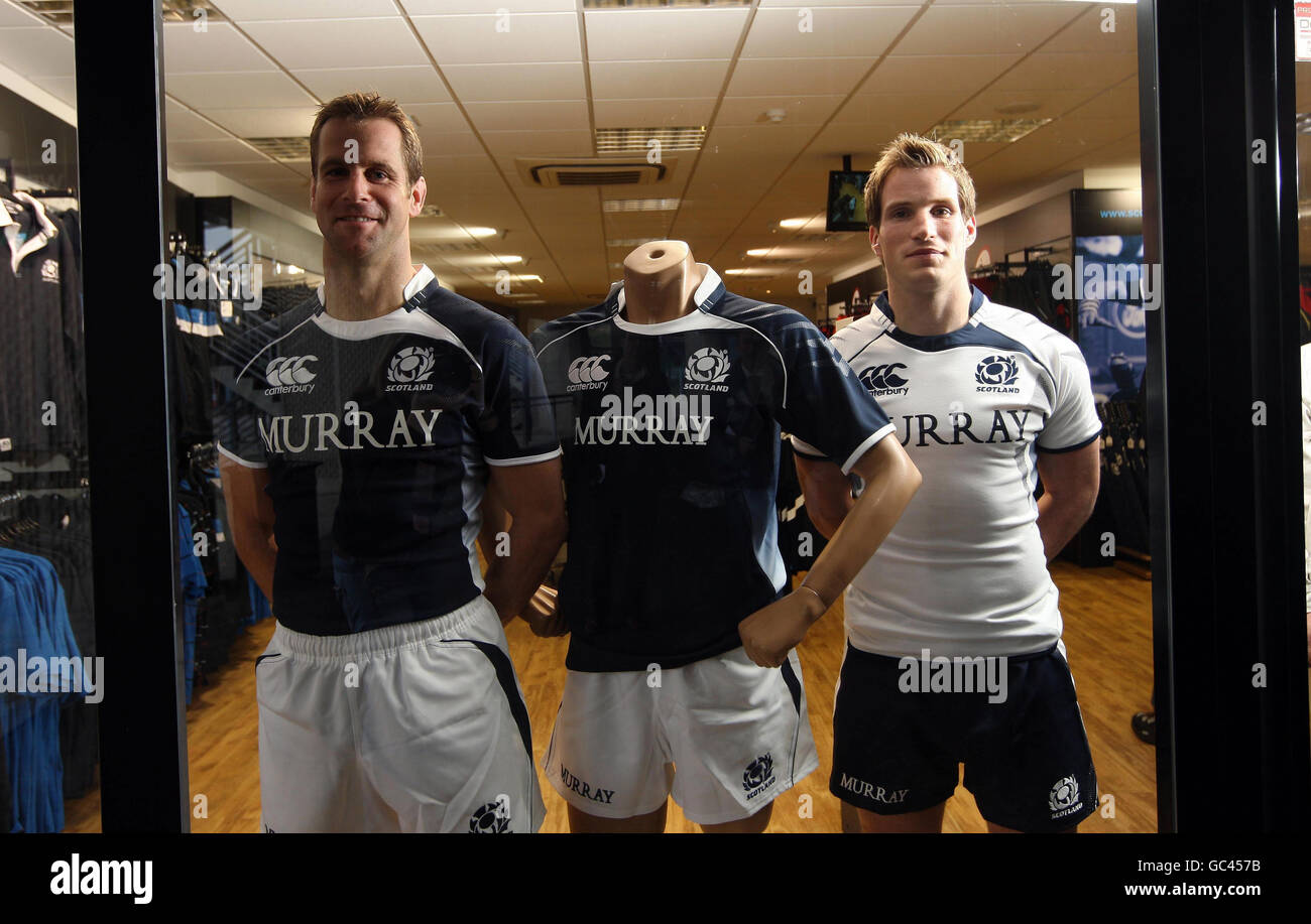 Rugby Union - SRU New Scotland Kit - Murrayfield Stock Photo - Alamy