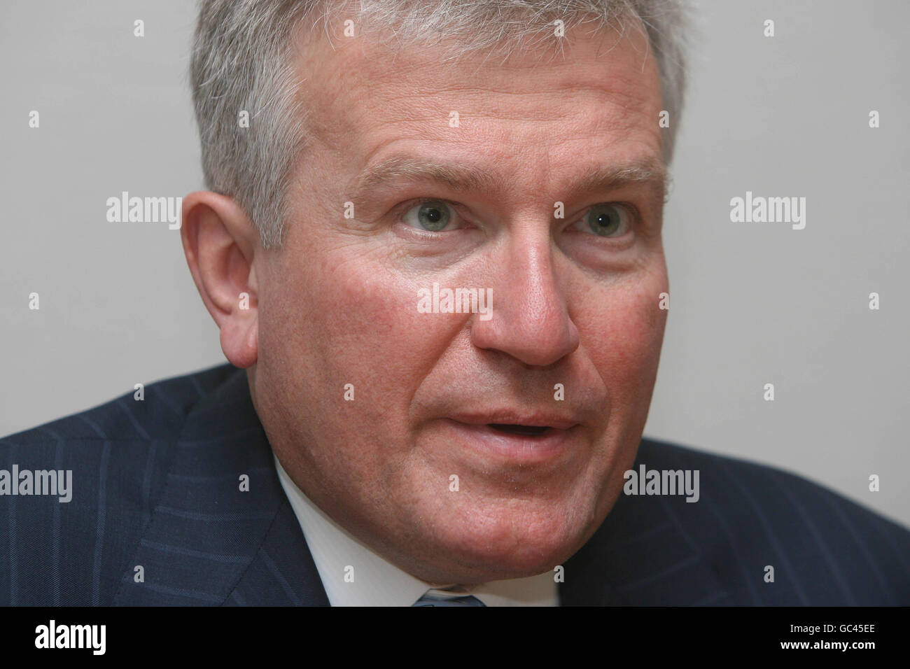 New York Stock Exchange chief executive Duncan Niederauer at Stormont ...