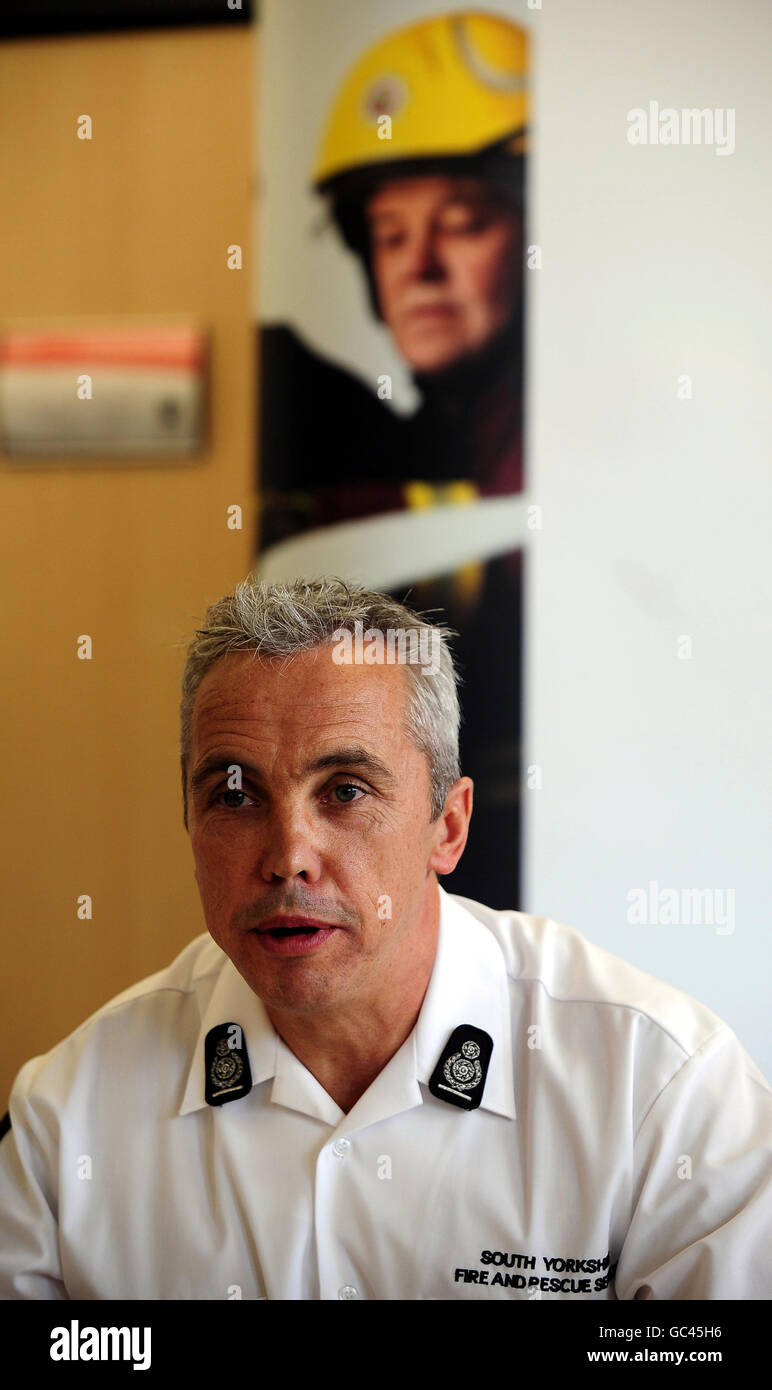 Fire and Rescue Service strikes Stock Photo - Alamy