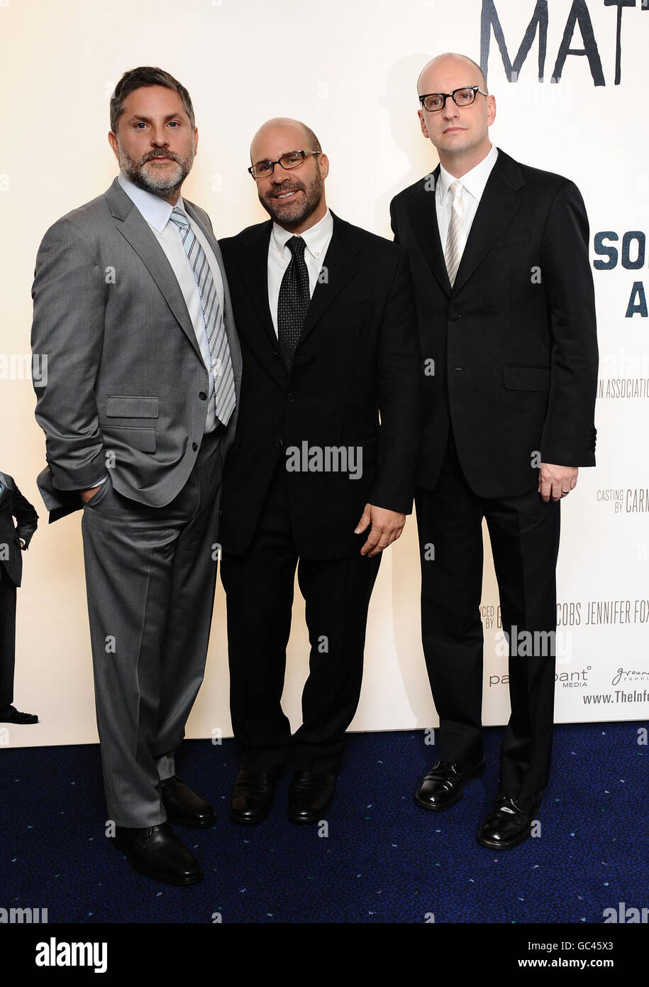 (from left to right) Producer, Gregory Jacobs, Screenwriter, Scott ...