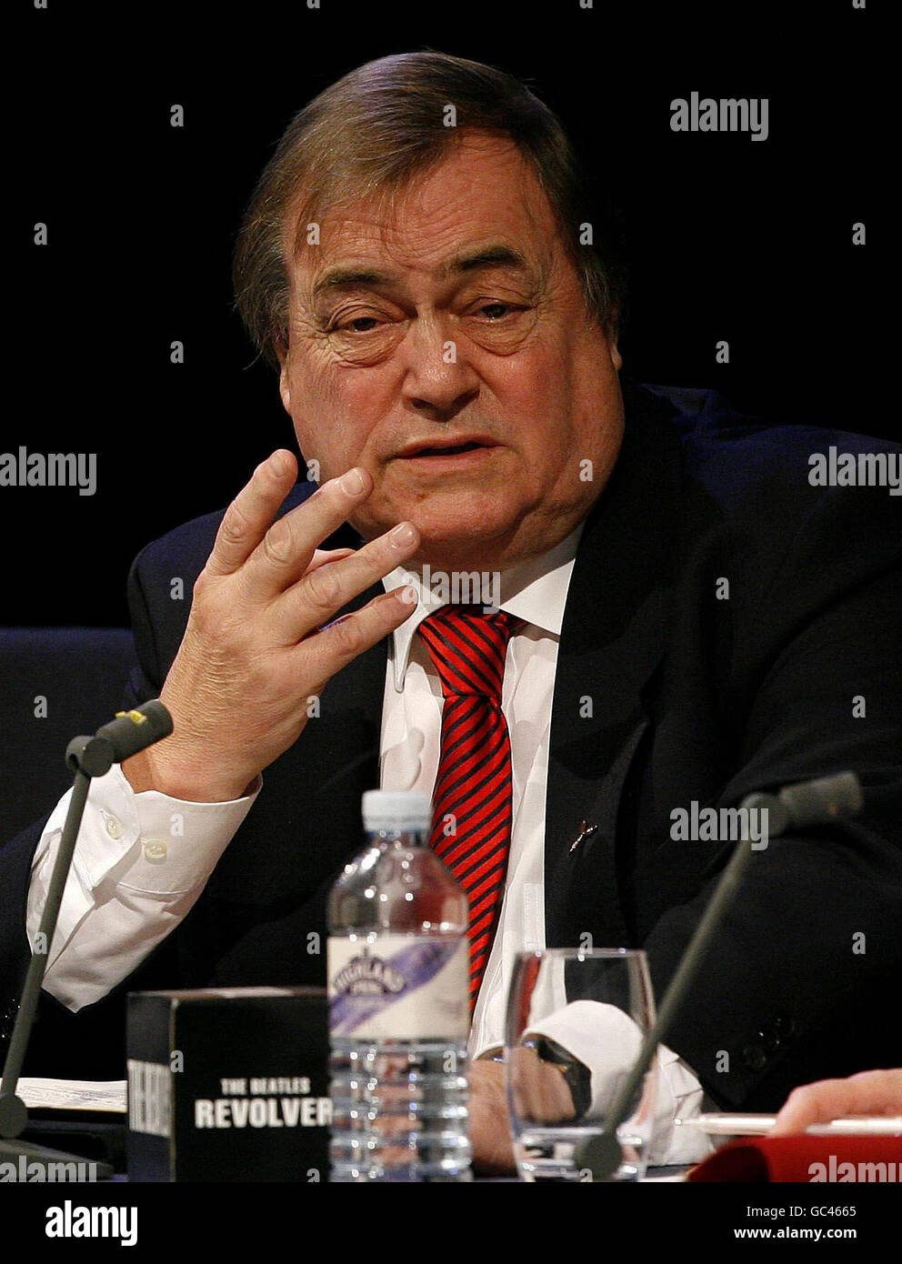 John Prescott at the BWEA31 conference at the Conference Centre in ...