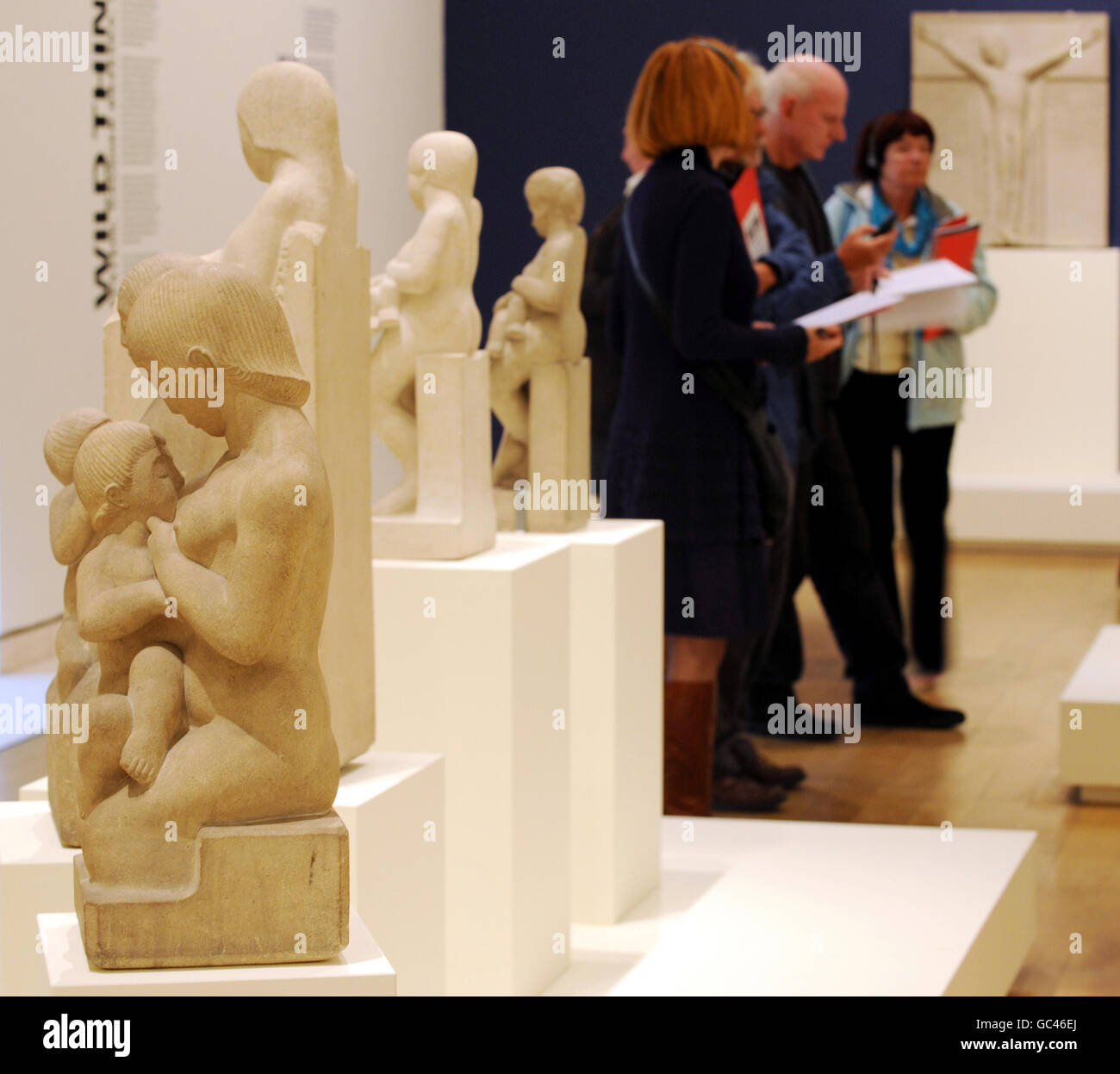 Several versions from Jacob Epstein's Mother and Child sequence of ...