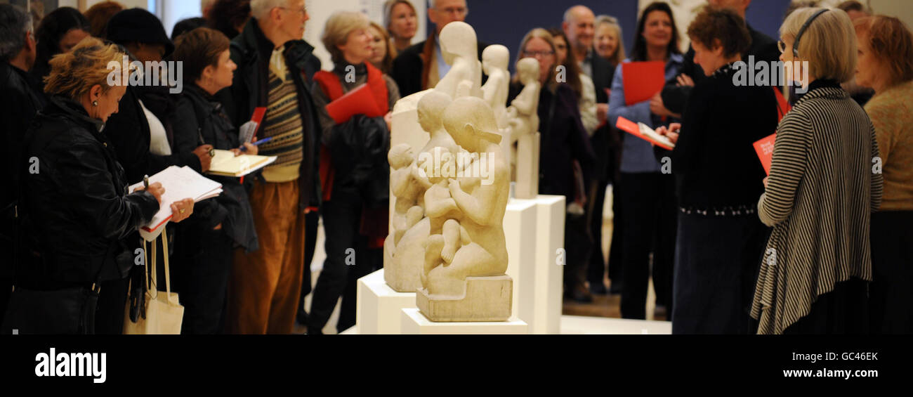 Several versions from Jacob Epstein's Mother and Child sequence of ...