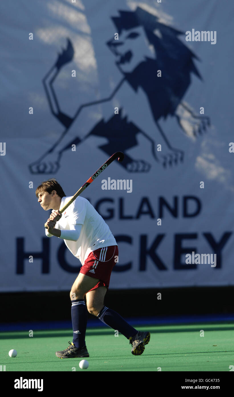 Great Britain's Brett Garrard during training at Bisham Abbey Stock ...