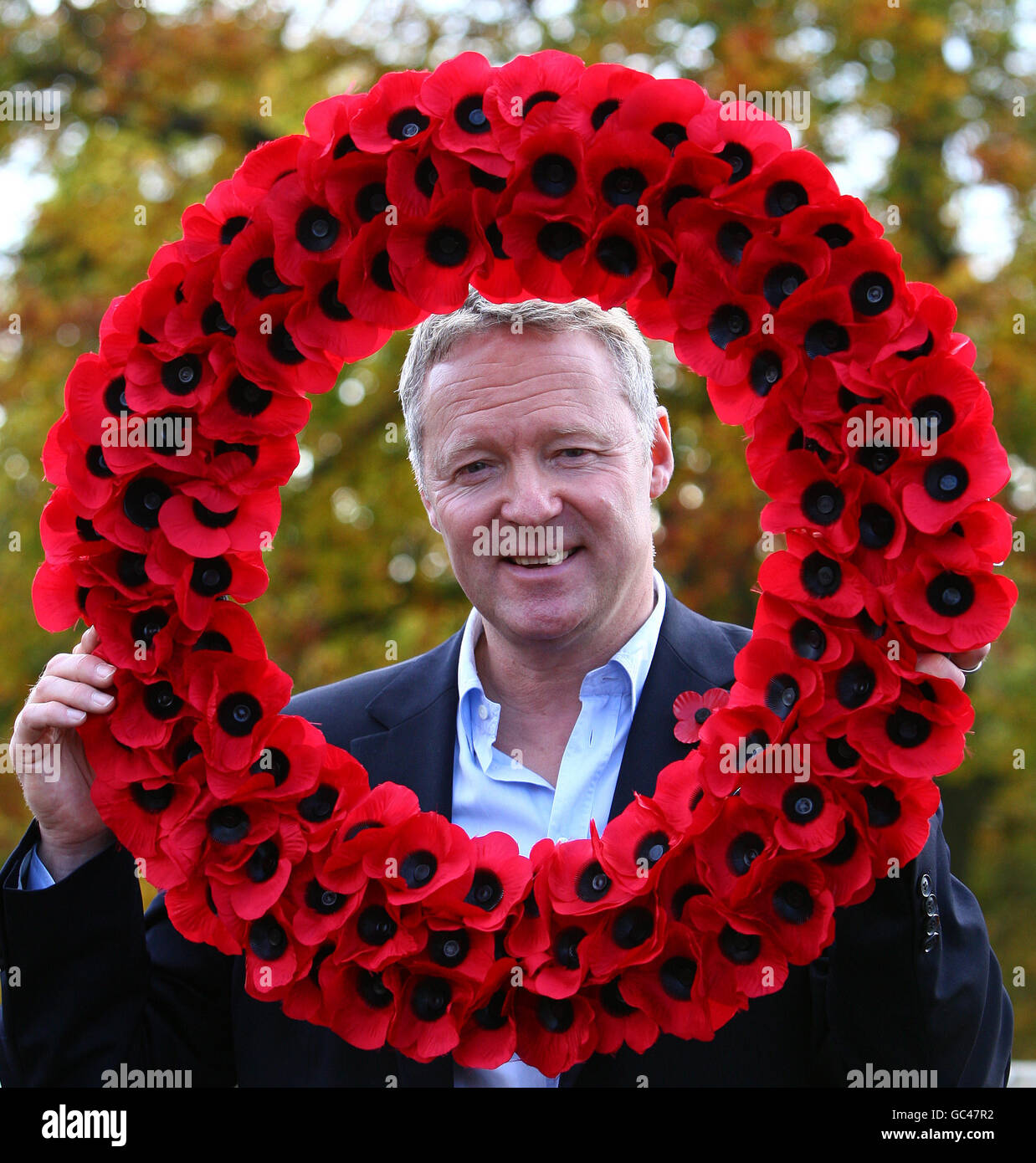 Launch of Poppyscotland's Scottish Poppy Appeal Stock Photo - Alamy