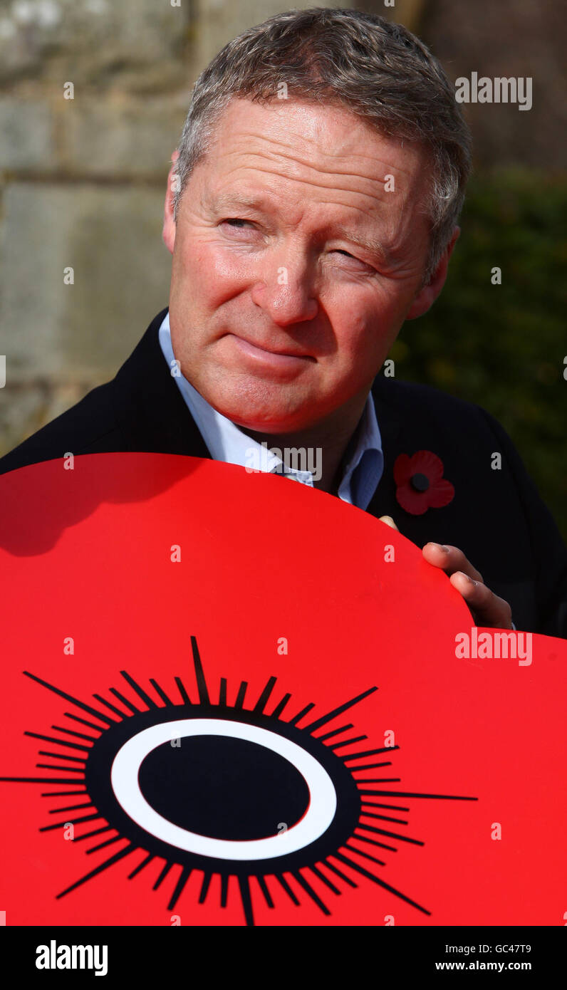 Launch of Poppyscotland's Scottish Poppy Appeal Stock Photo - Alamy