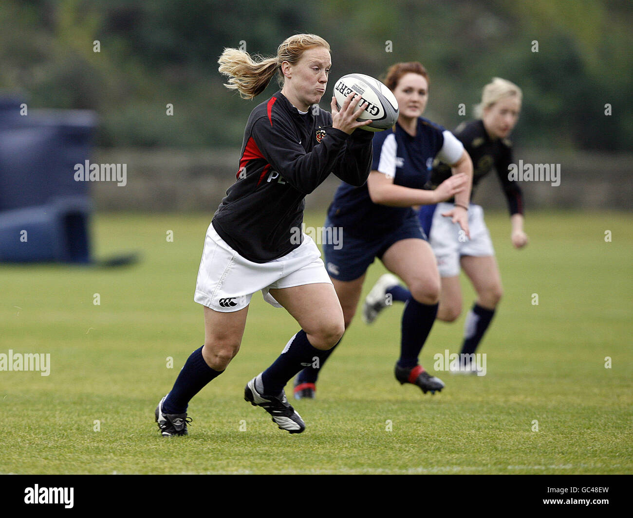 Rugby Union - Scotland Women's National Rugby Team - Training Stock ...