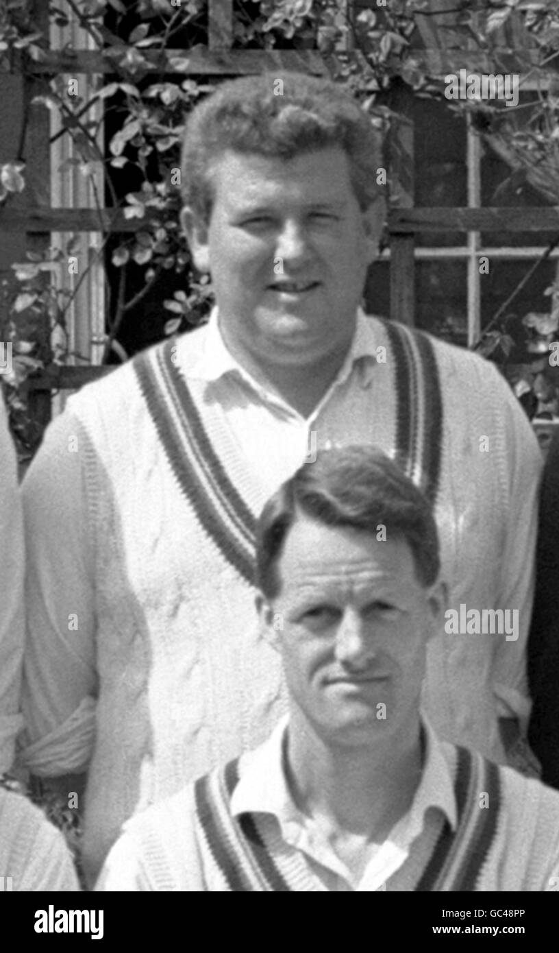 Cricket - Gloucestershire County Cricket - Team Group. David Shepherd ...