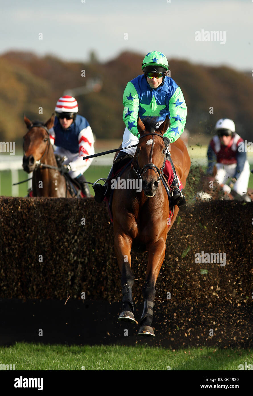 Horse Racing - Haydock Park Stock Photo - Alamy