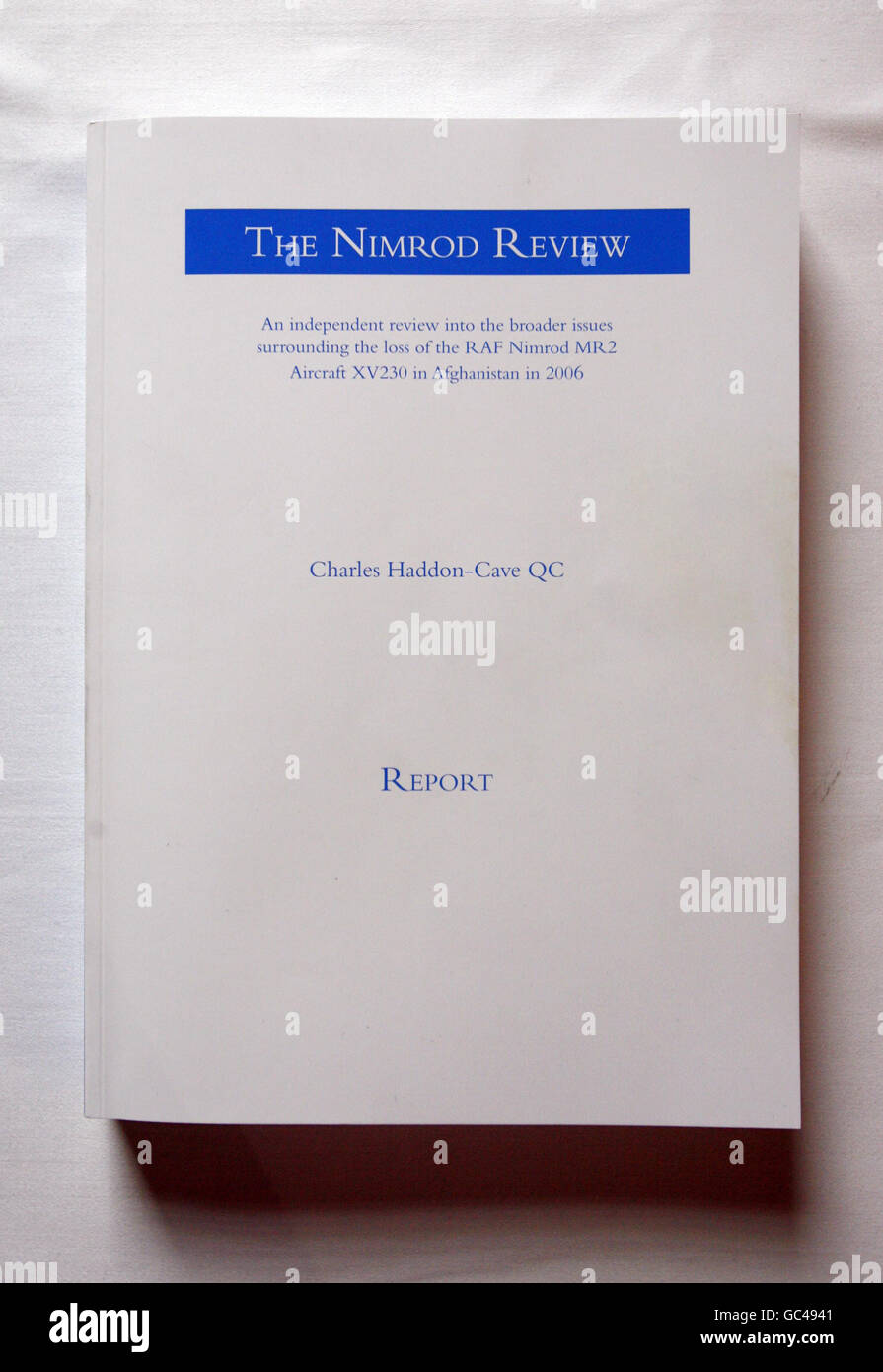 Nimrod crash report published Stock Photo - Alamy