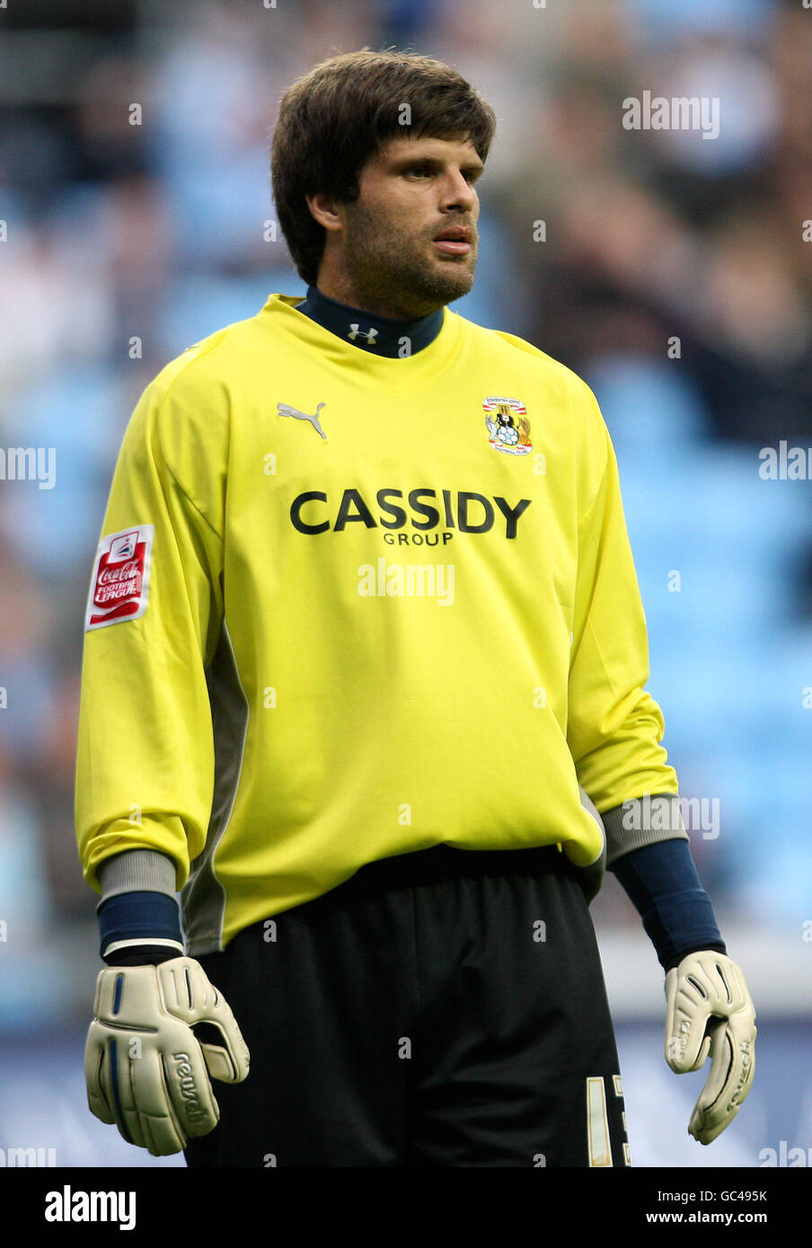 Coventry city goalkeeper dimitrios konstantopoulos hi-res stock ...
