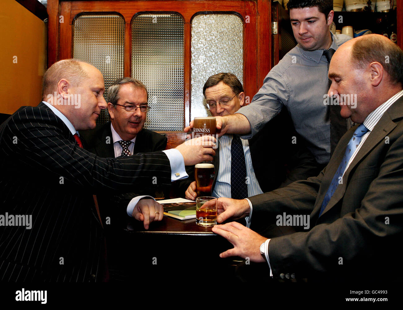 (From the left) Donal O'Keeffe CEO of LVA, Padraig Cribben CEO of VFI ...