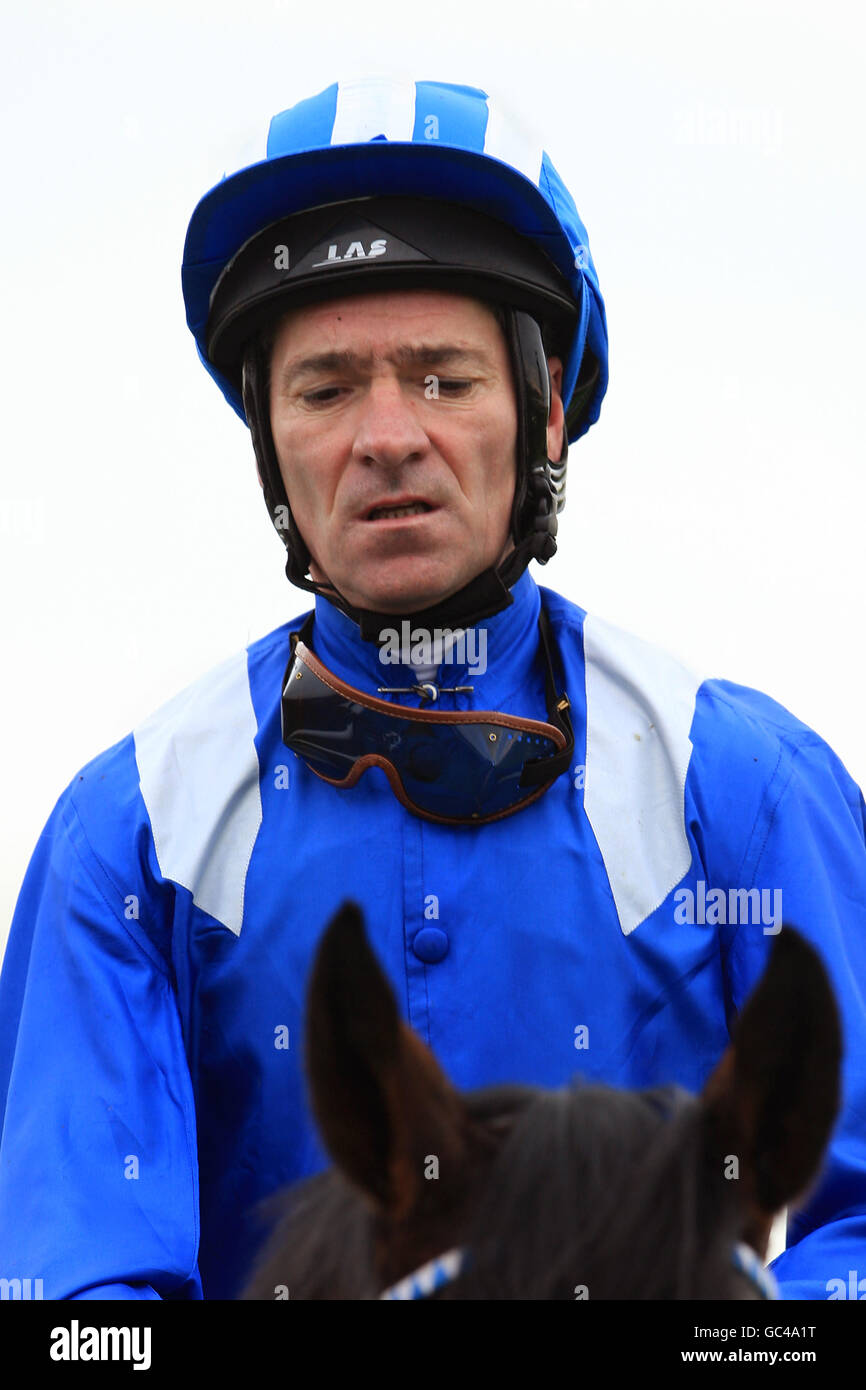 Horse racing races rowley mile headshot head shot portrait hi-res stock ...
