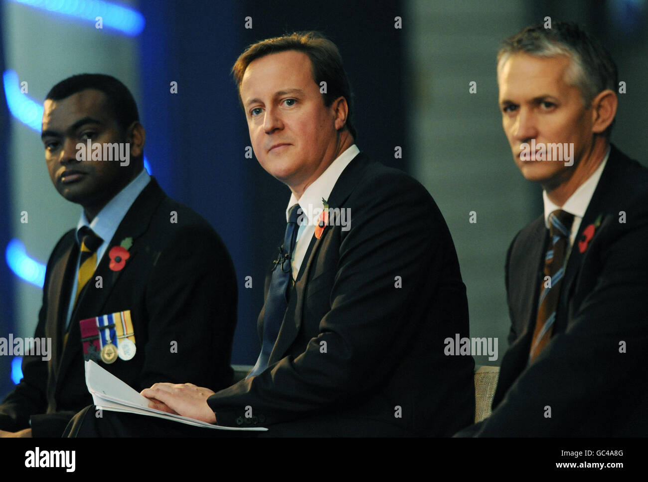 Conservative leader David Cameron launches his Tickets for Troops ...