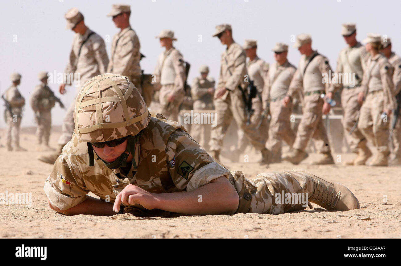 Soldier Prone Position Stock Photos & Soldier Prone Position Stock ...