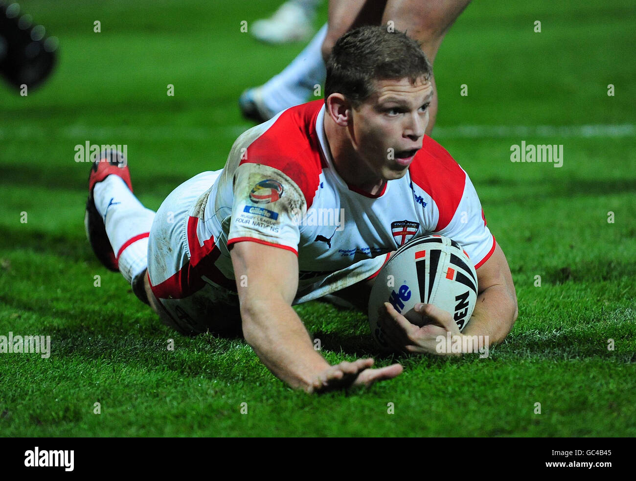 Rugby League - Gillette Four Nations - England v New Zealand - Galpharm ...